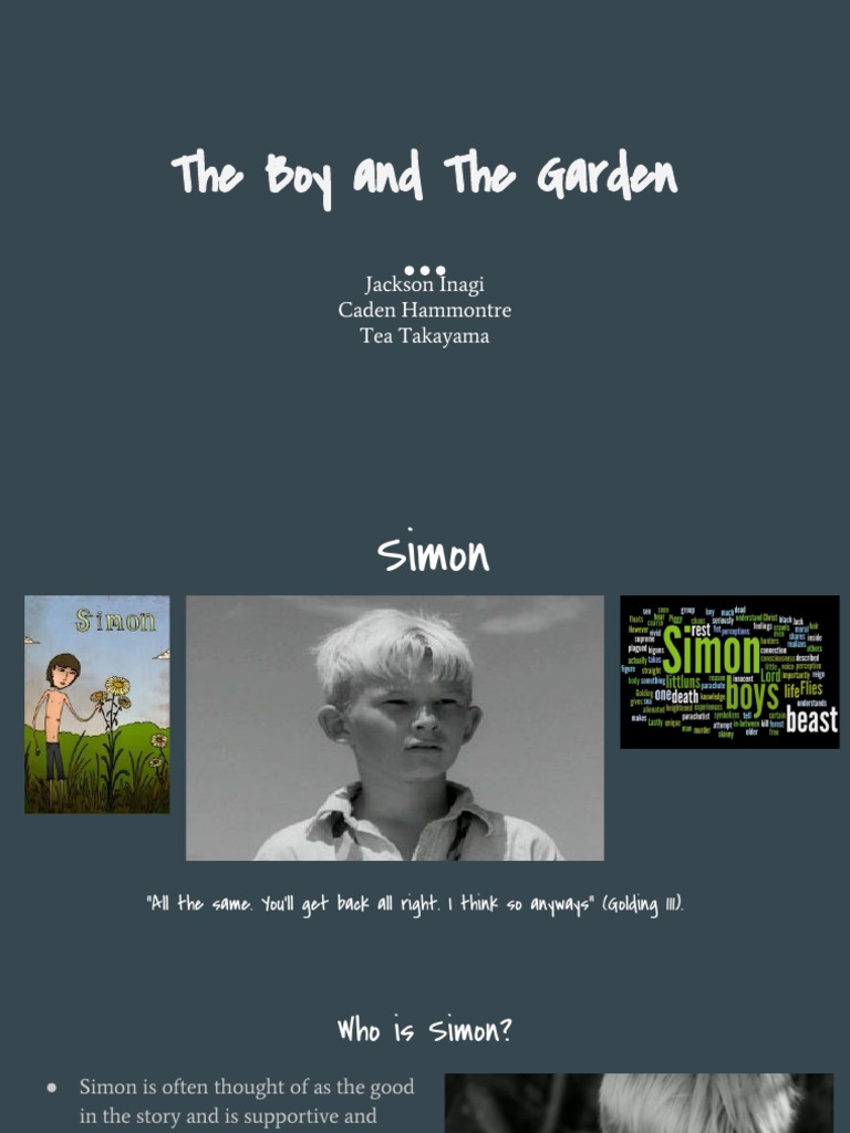 Multimedia Presentation Lotf - Simon by Jackson I Tea T and Caden H | PDF