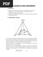 Diagrama de Equilibrio Ternario | PDF | Química | Ciencias fisicas