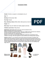 Nathan Character Profile - Version 1 - Word | PDF | Extraversion And Introversion | Jokes