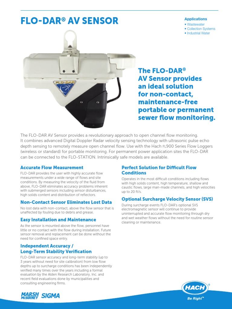 Flo Darsensor F.T. | PDF | Flow Measurement | Electrical Connector