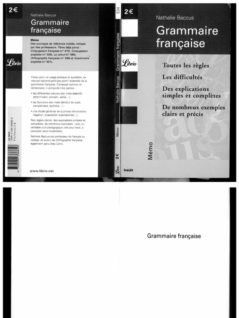 Grammaire Française | PDF