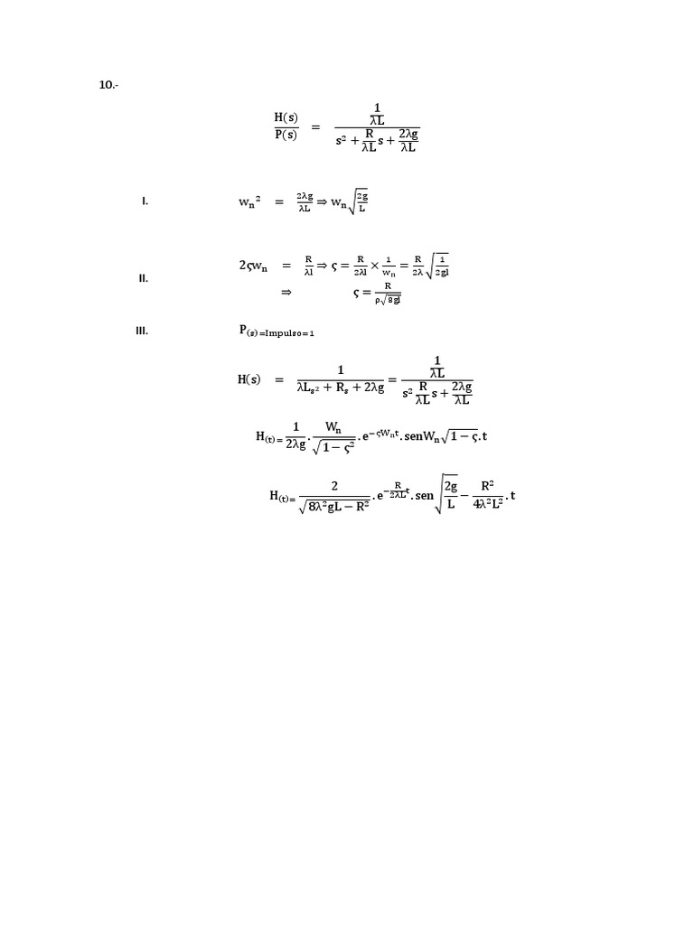 Transfer Function Analysis | PDF