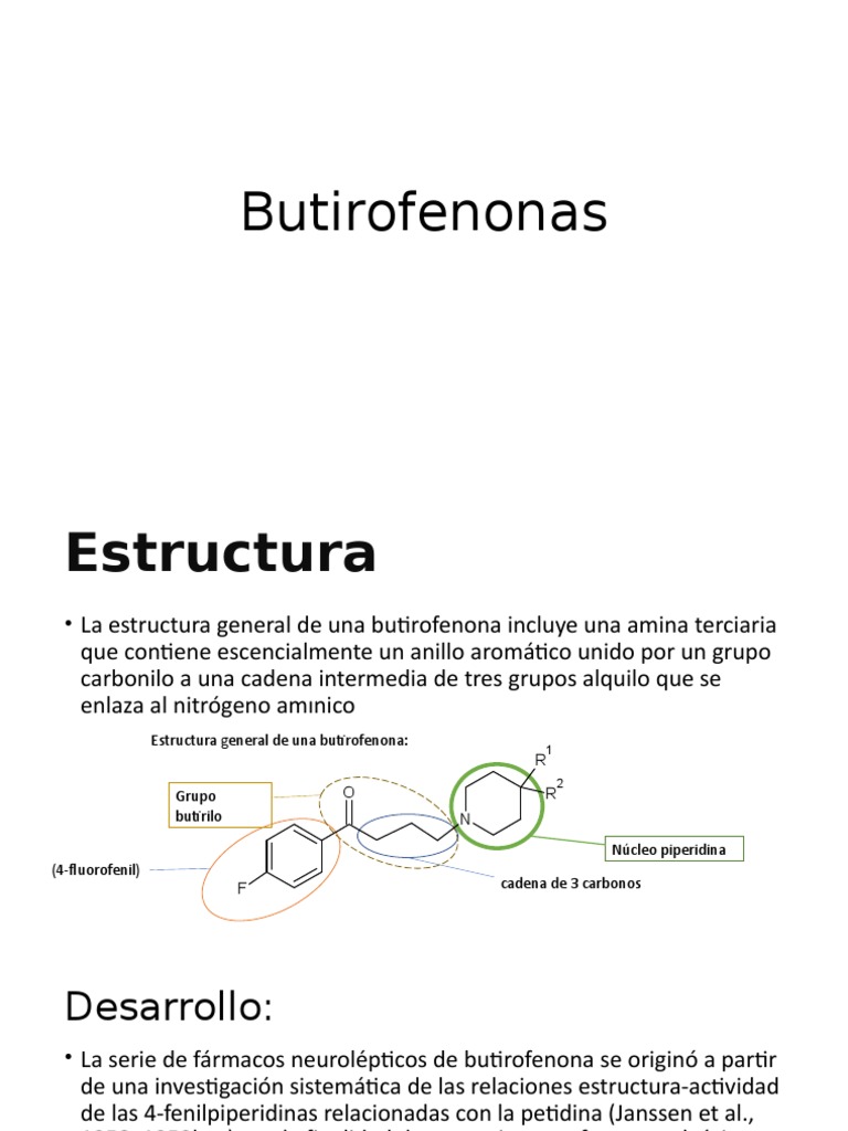 Antipsicóticos. Butirofenonas | PDF | Amina | Antipsicótico