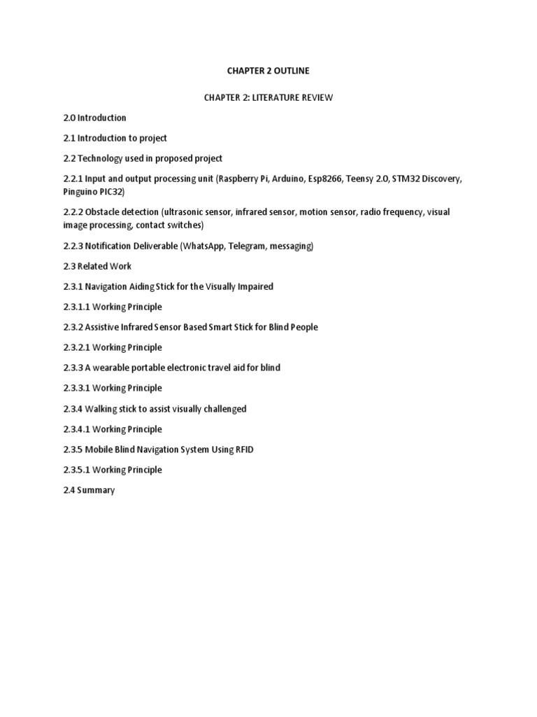 Chapter 2 Outline | PDF