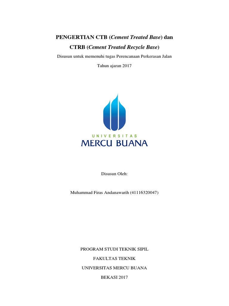 Tugas CTB CTRB | PDF