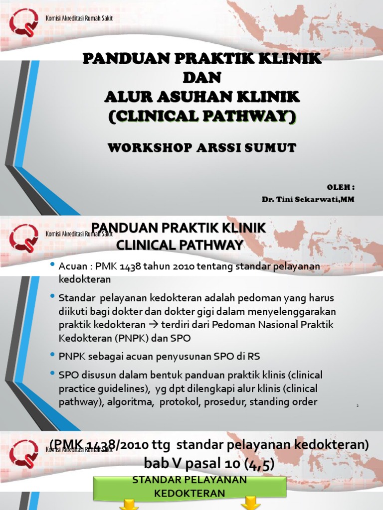 Panduan Praktek Klinik Dan Clinical Pathway | PDF