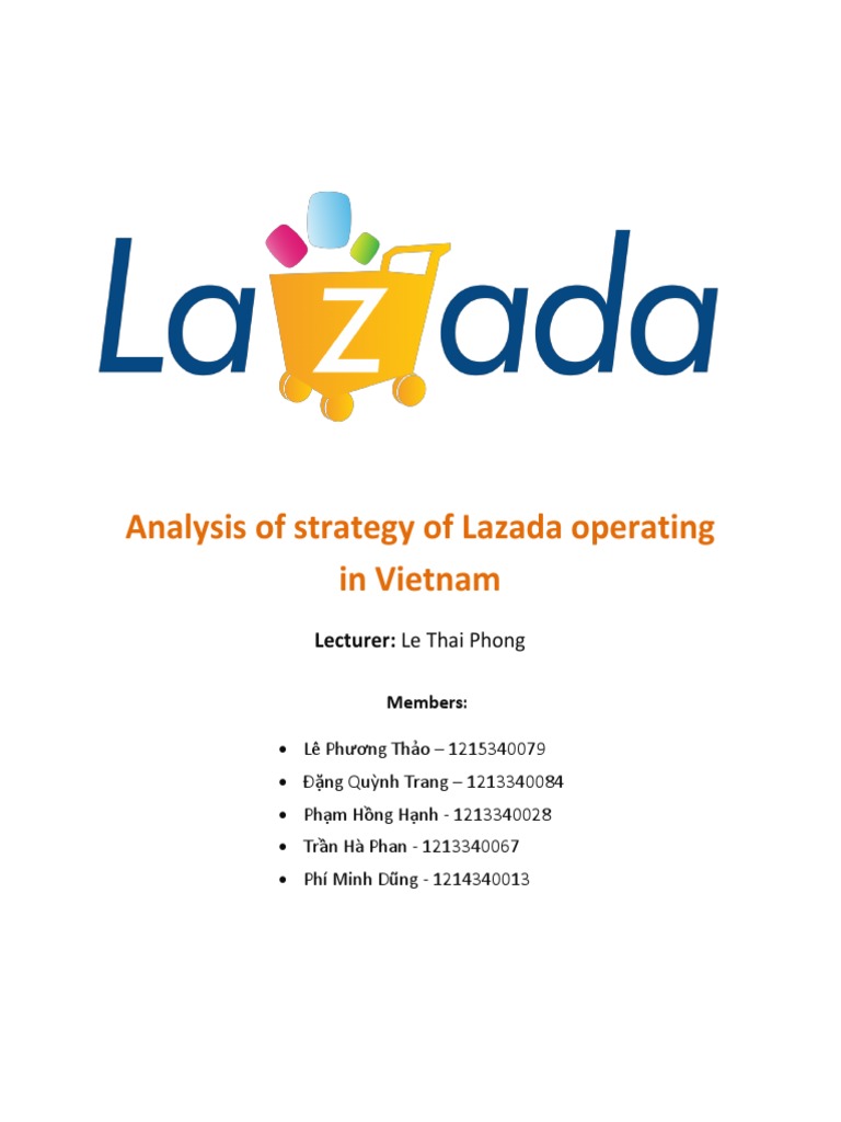 Lazada Vietnam Strategic Report | PDF | Online Shopping | E Commerce