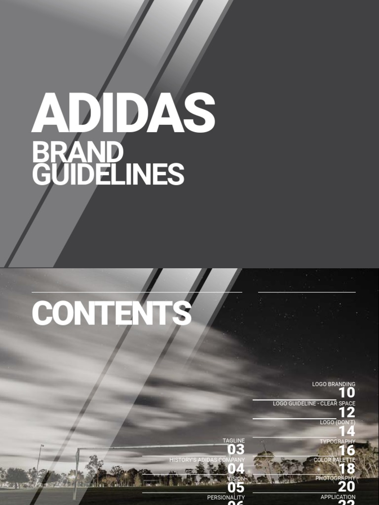 ADIDAS Branding Guideline 01 Done Done Done | PDF | Adidas | Rgb Color ...