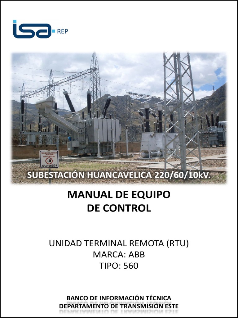 Rtu-002 Abb 560 2003 | PDF | Programmable Logic Controller | Input/Output