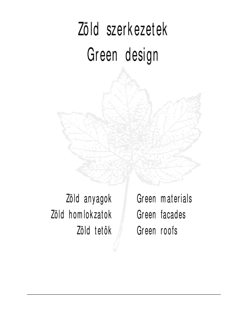 Green Design PDF | PDF