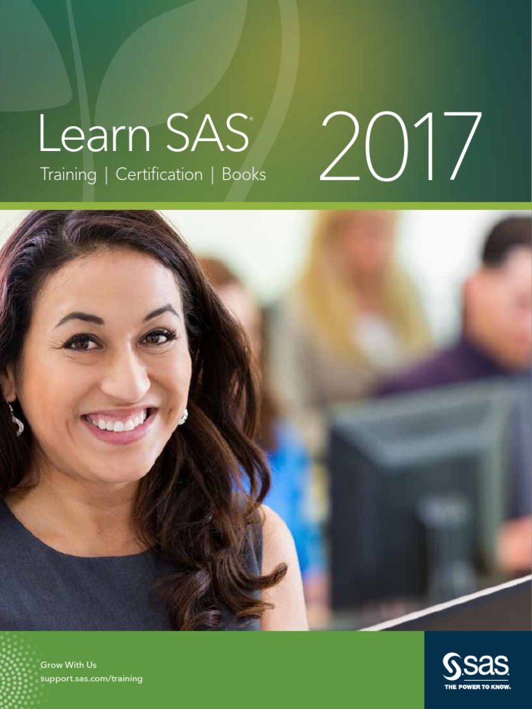SAS Training Catalog 2017 | PDF | Sas (Software) | Jmp (Statistical ...