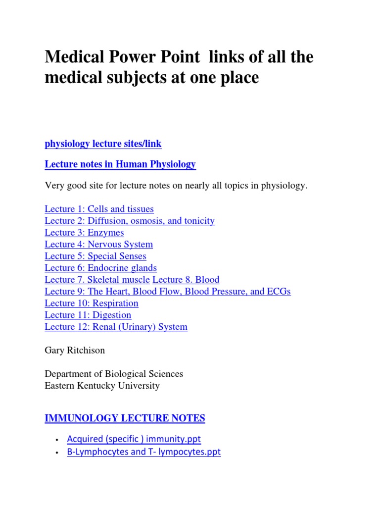 Medical Power Point | PDF | Anesthesia | Cardiovascular Diseases