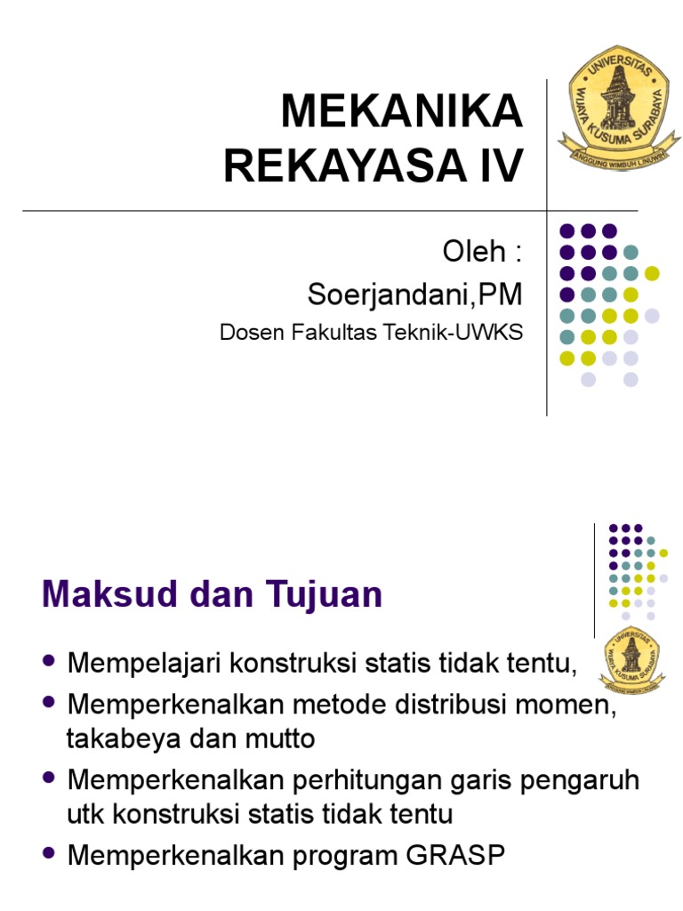 Mekanika Rekayasa IV-1rev | PDF