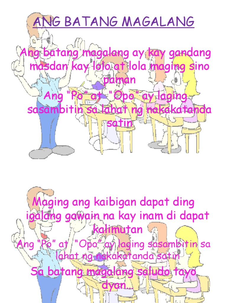 Ang Batang Magalang | PDF