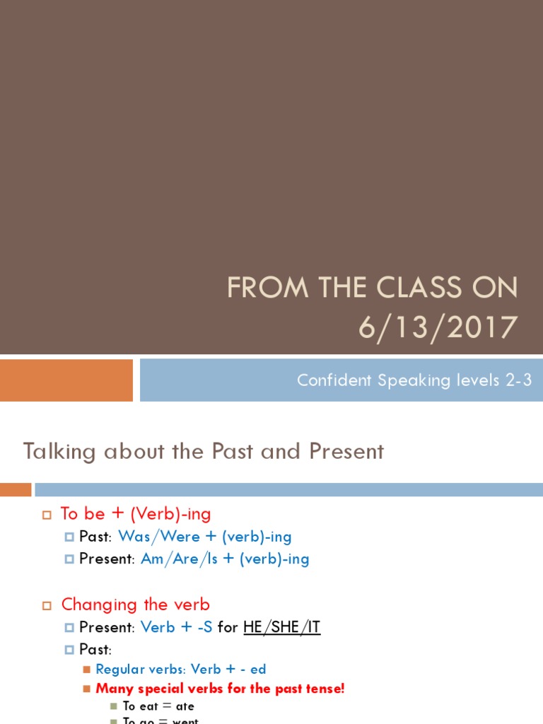 Upload 6 13 2017 | PDF | Verb | Sentence (Linguistics)