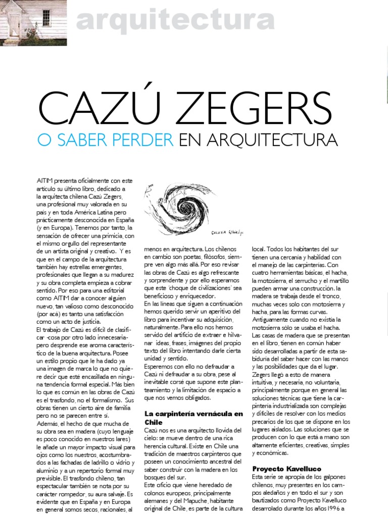 Cazu Zegers | PDF