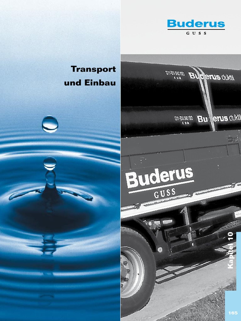 Buderus - Sidranje in Polaganje Cevi - Katalog - Trinkwasser - Kapitel10 PDF | PDF