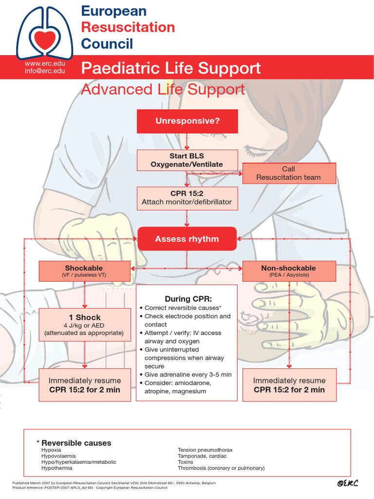 Advanced Paediatric Life Support - A0 PDF | PDF | Cardiopulmonary ...