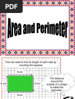 Area and Perimeter 2D Shapes | PDF | Geometric Measurement | Distance