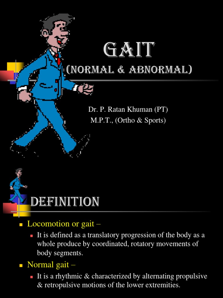 Understanding Normal and Abnormal Gait | PDF | Anatomical Terms Of ...
