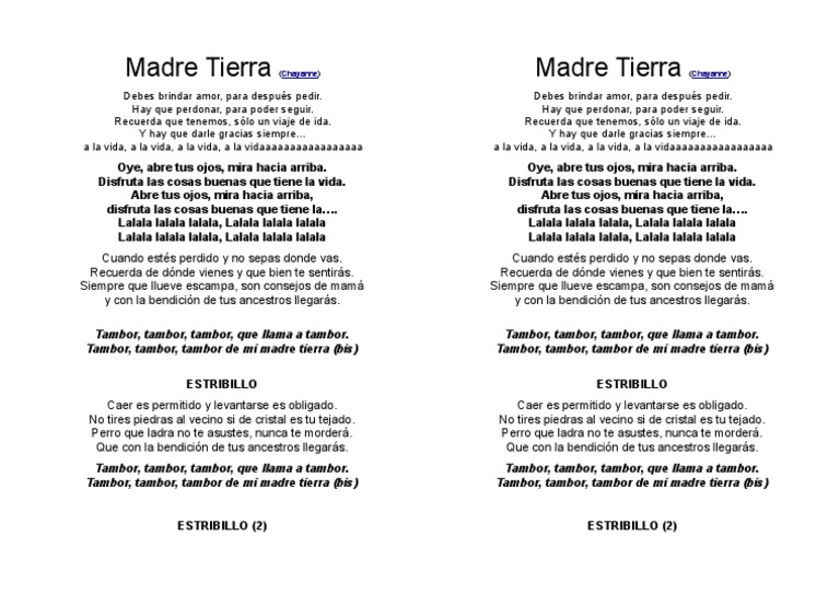 Madre Tierra Chayanne | Ocio