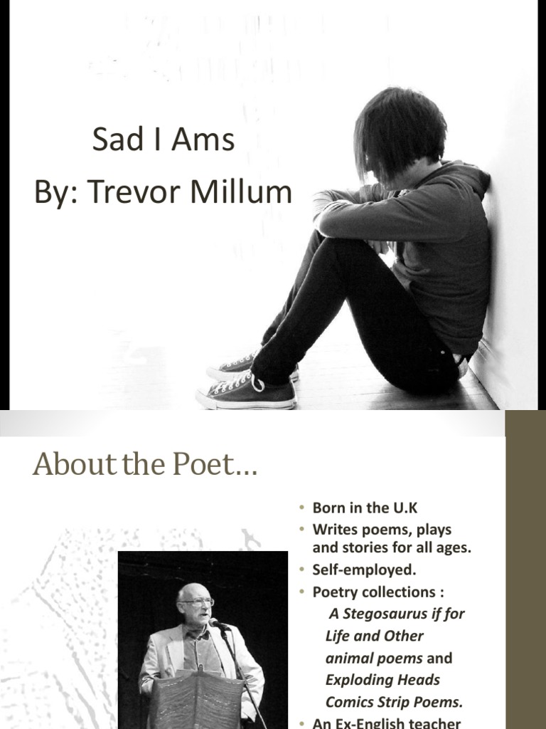 Sad I Ams Presentation | PDF | Poetry