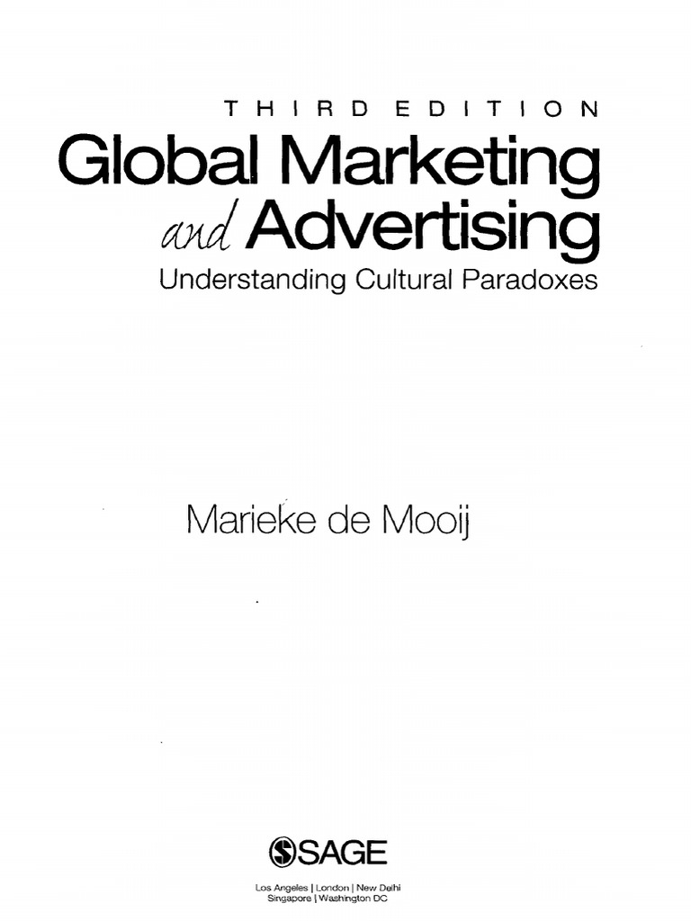 Global Marketing and Advertising Understanding | PDF | Advertising ...