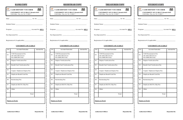 Challan UOG 2 PDF | PDF | Banking | Financial Services