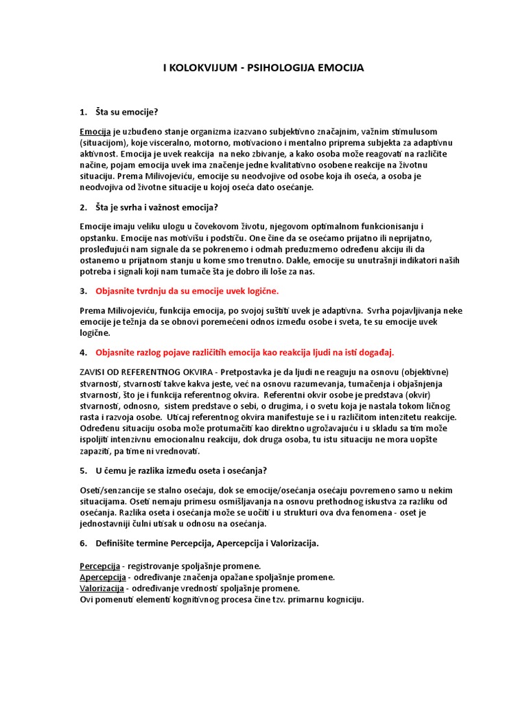 Psihologija Emocija Pdf