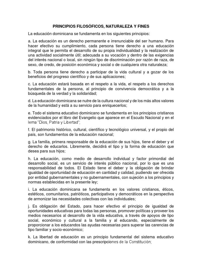 Principios Filosóficos | Descargar gratis PDF | Igualdad social ...