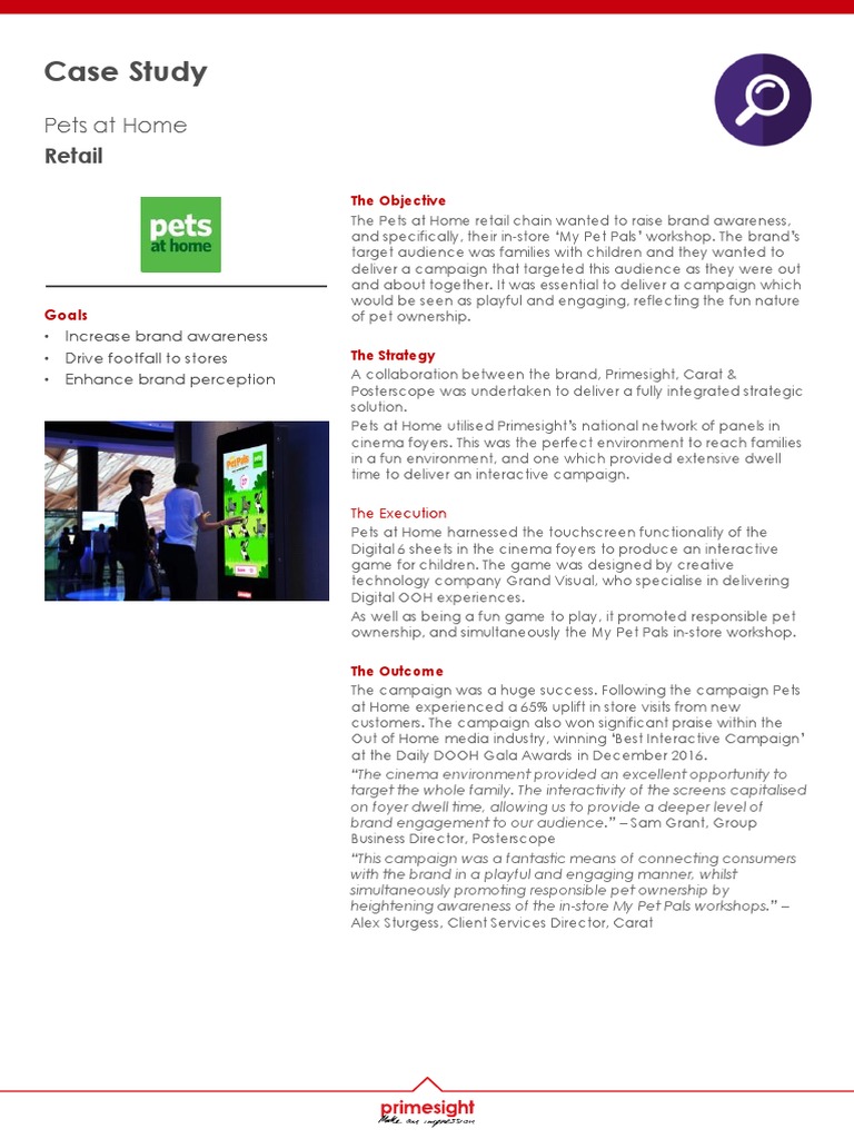 Case Study: Retail | PDF | Brand | Retail
