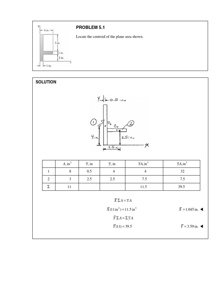 Ch5 Examples - Beer and Johnson | PDF | Area | Euclidean Geometry