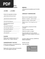 SPANISH Mini Cog PDF | PDF | Salud y bienestar | Medicina