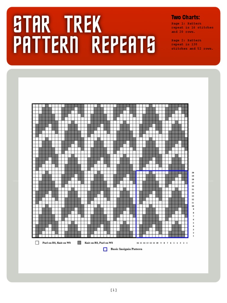 Star Trek Pattern Repeats | PDF