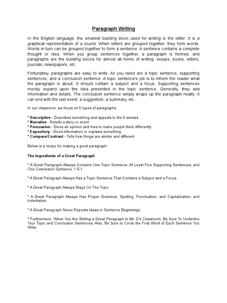 Paragraph | PDF | Orange (Fruit) | Paragraph