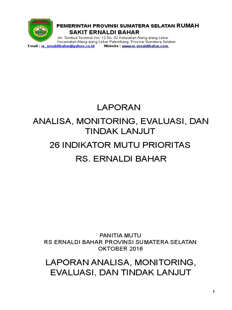 Contoh Monev Triage | PDF