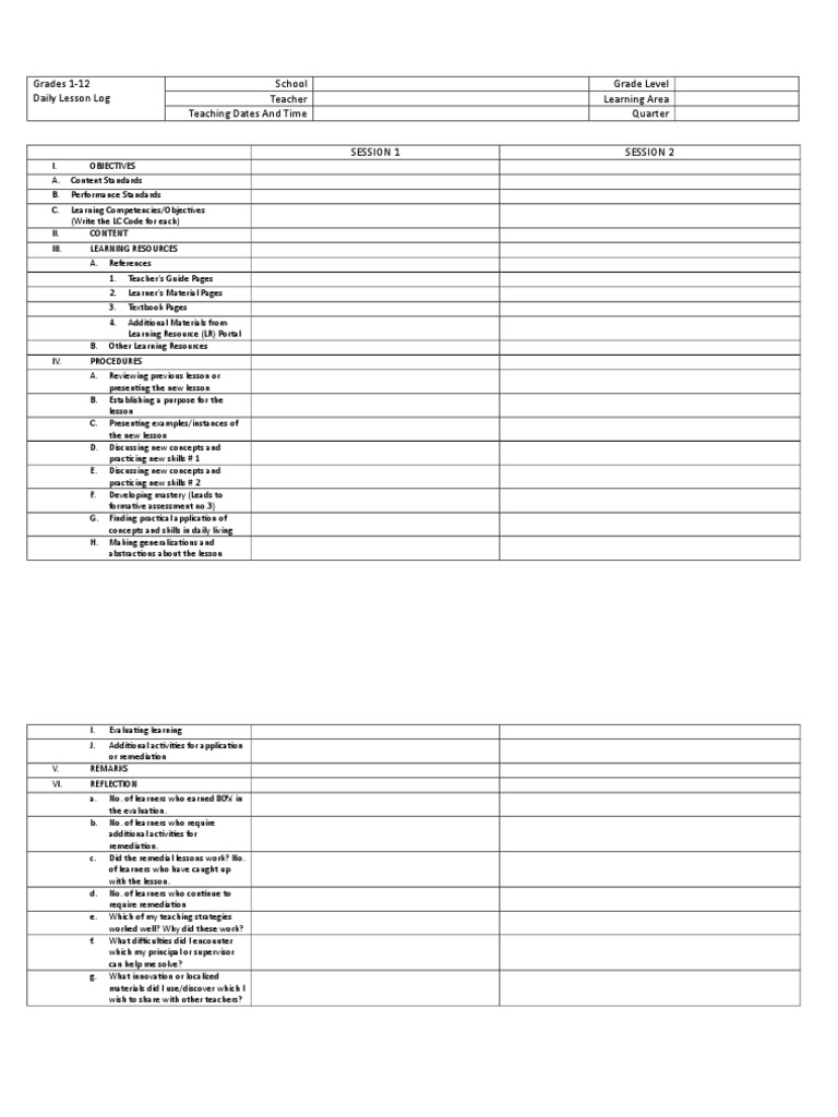 Grade 8 Values Education Daily Lesson Log | PDF | Teachers | Sharing