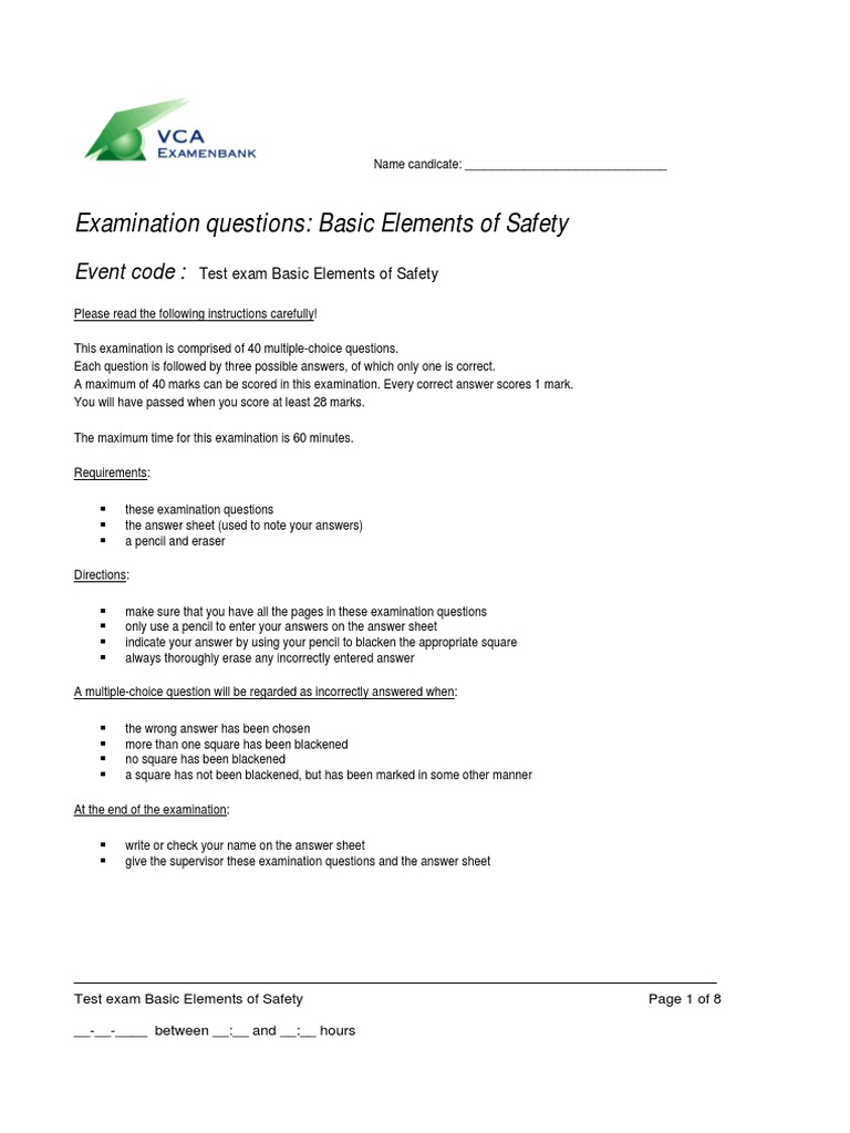 B Vca Engels PDF | PDF | Toxicity | Multiple Choice