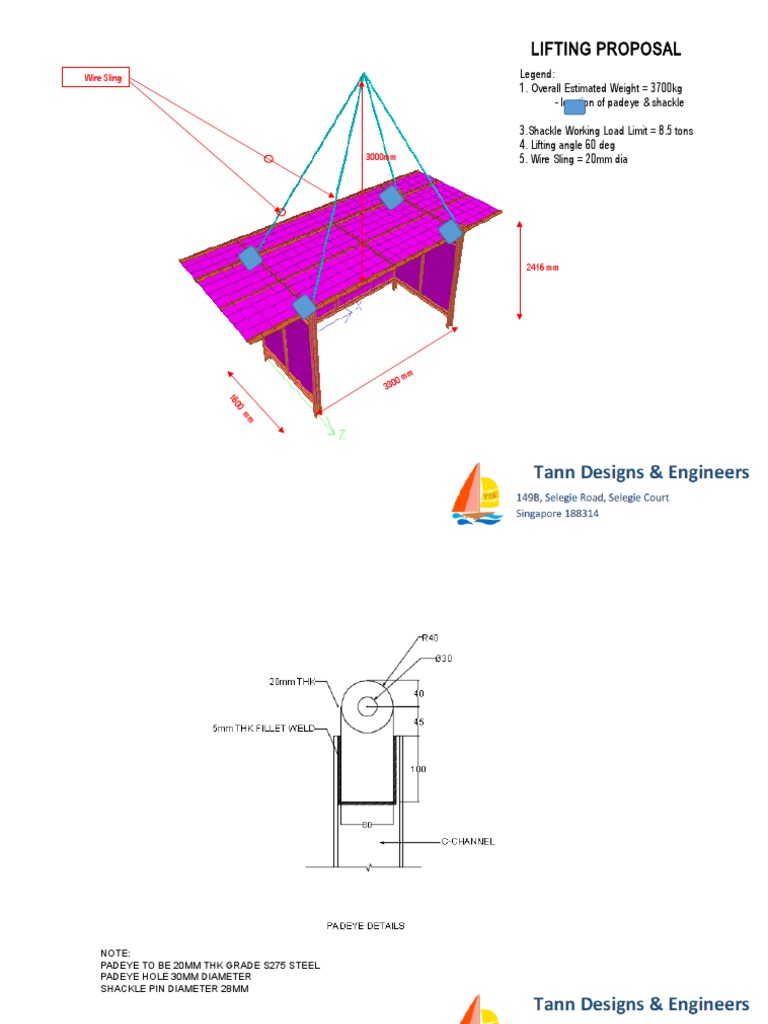 Lifting Proposal Sua | PDF