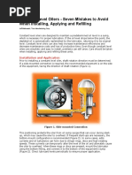 Opto-Matic Oiler Installation Guide | PDF | Screw | Tools