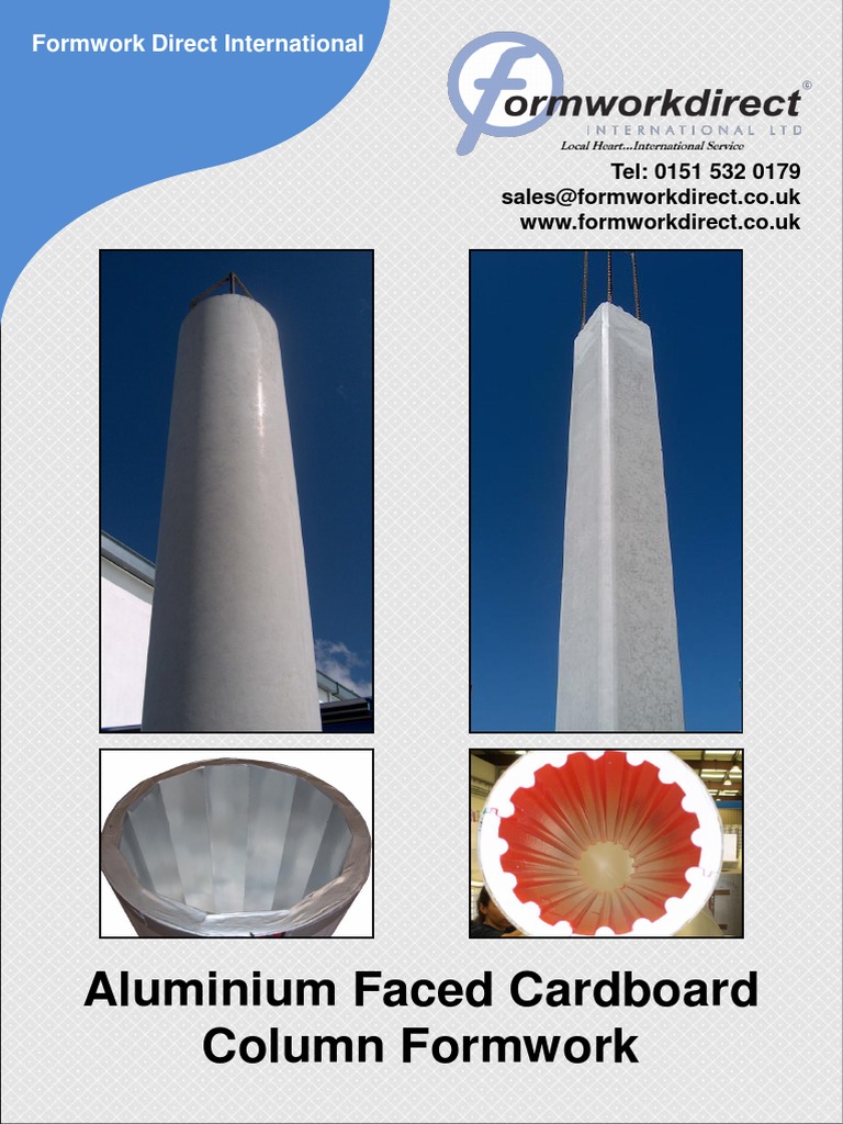 Cardboard Column Formwork TBT | PDF | Column | Manmade Materials