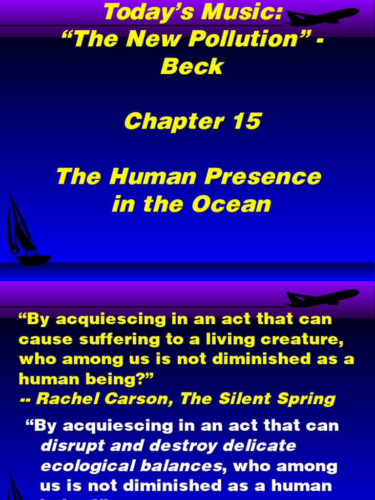 Chap9 Marine Pollution | PDF | Oil Spill | Pollution