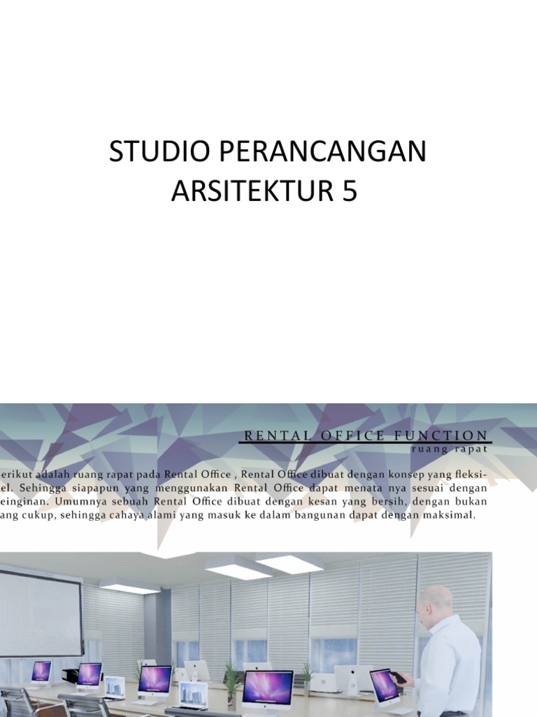 Studio Perancangan Arsitektur 5 | PDF