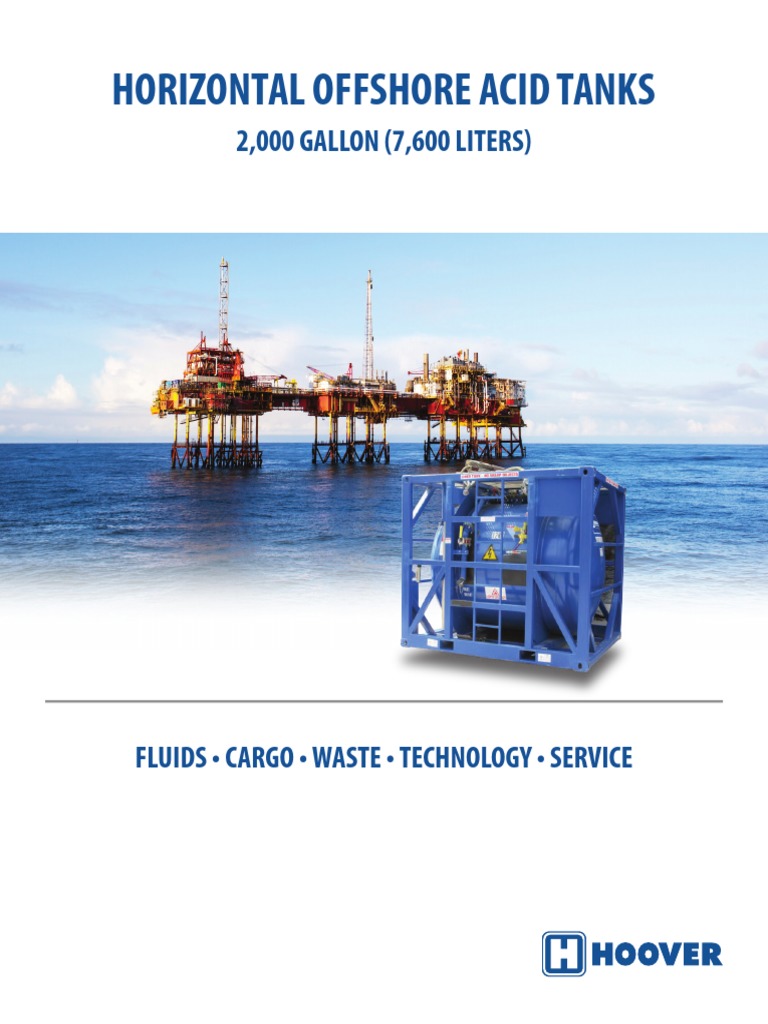 Hoover Horizontal Offshore Acid Tanks | PDF | Nature