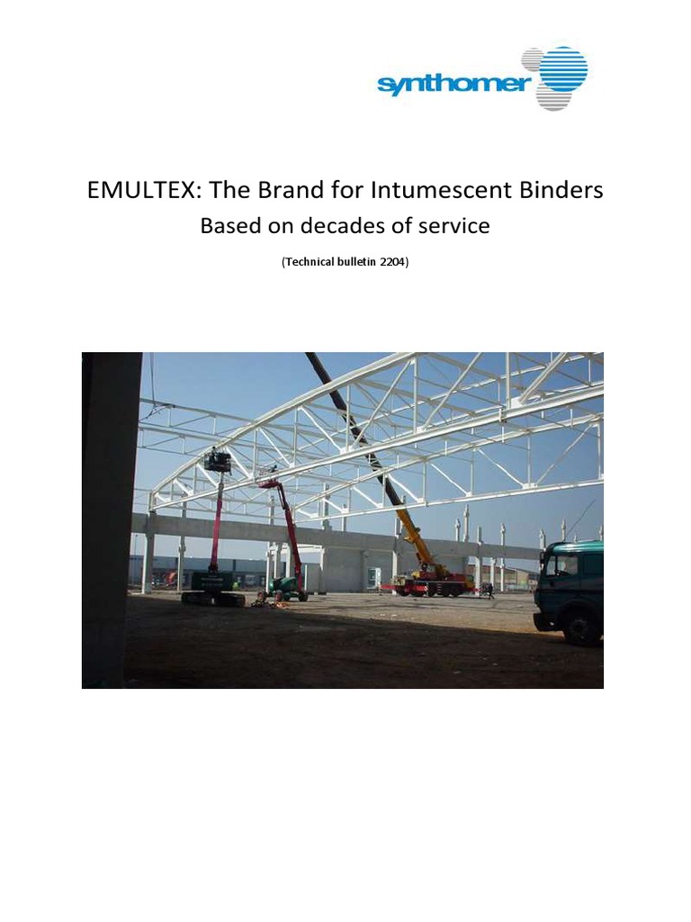 Products for Intumescent Coatings Synthomer | Paint | Ester