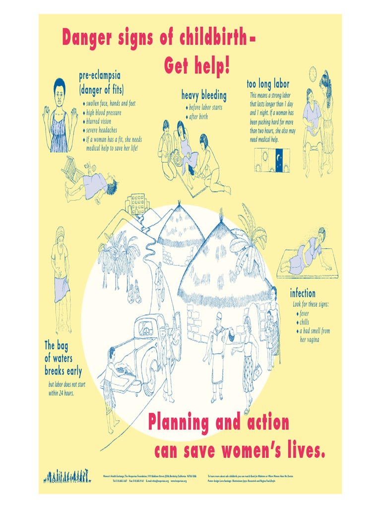 Get Help! Danger Signs of Childbir TH - : Too Long Labor Heavy Bleeding ...