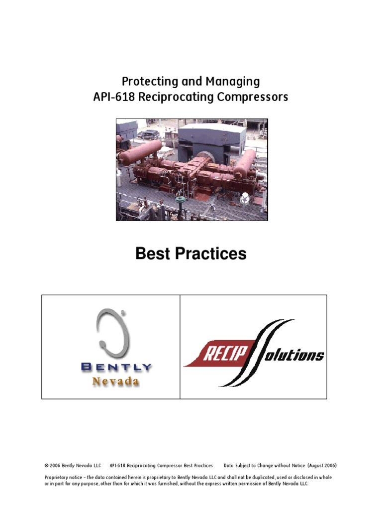 API Recip Compressor Best Practices 0300 - 060814 | PDF | Piston ...