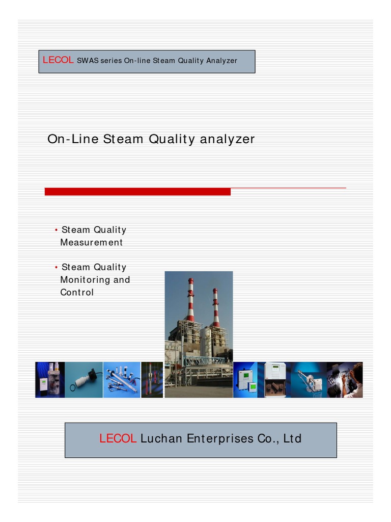 Steam Quality Analyzer | Download Free PDF | Ph | Water