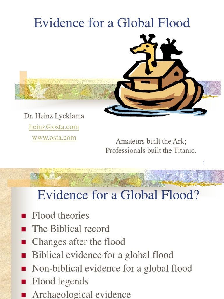 Flood | PDF | Genesis Flood Narrative | Noah's Ark