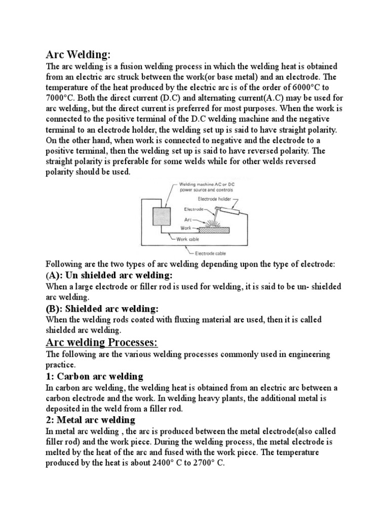 Welding Machine Process | Download Free PDF | Welding | Construction